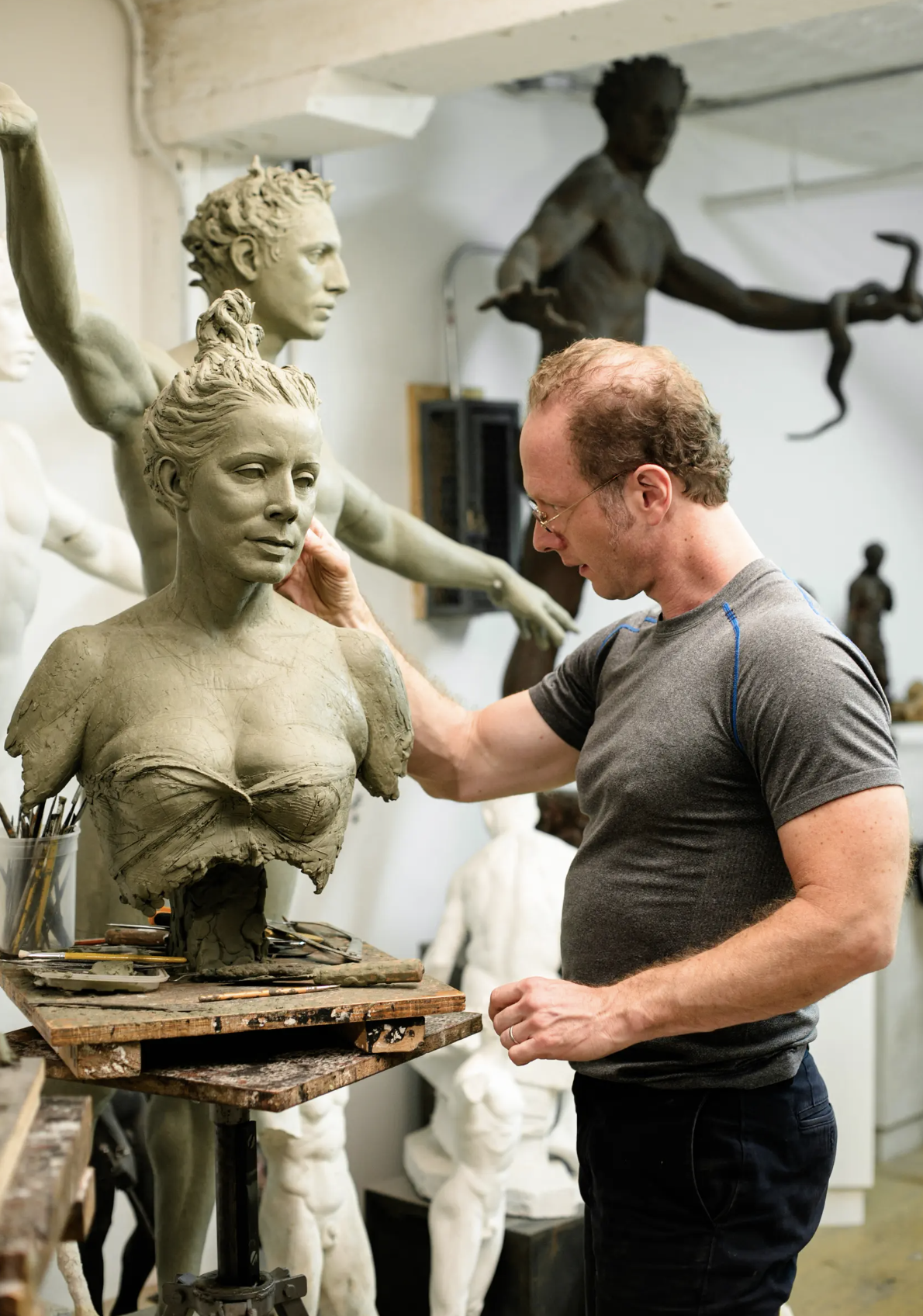 Sabin Howard, Sculptor of A Soldier’s Journey | French-American ...